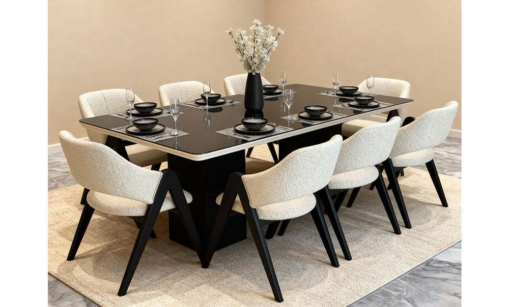 Egy Hermes - 8 seater Full Dining Room– MK Kabbani Furniture