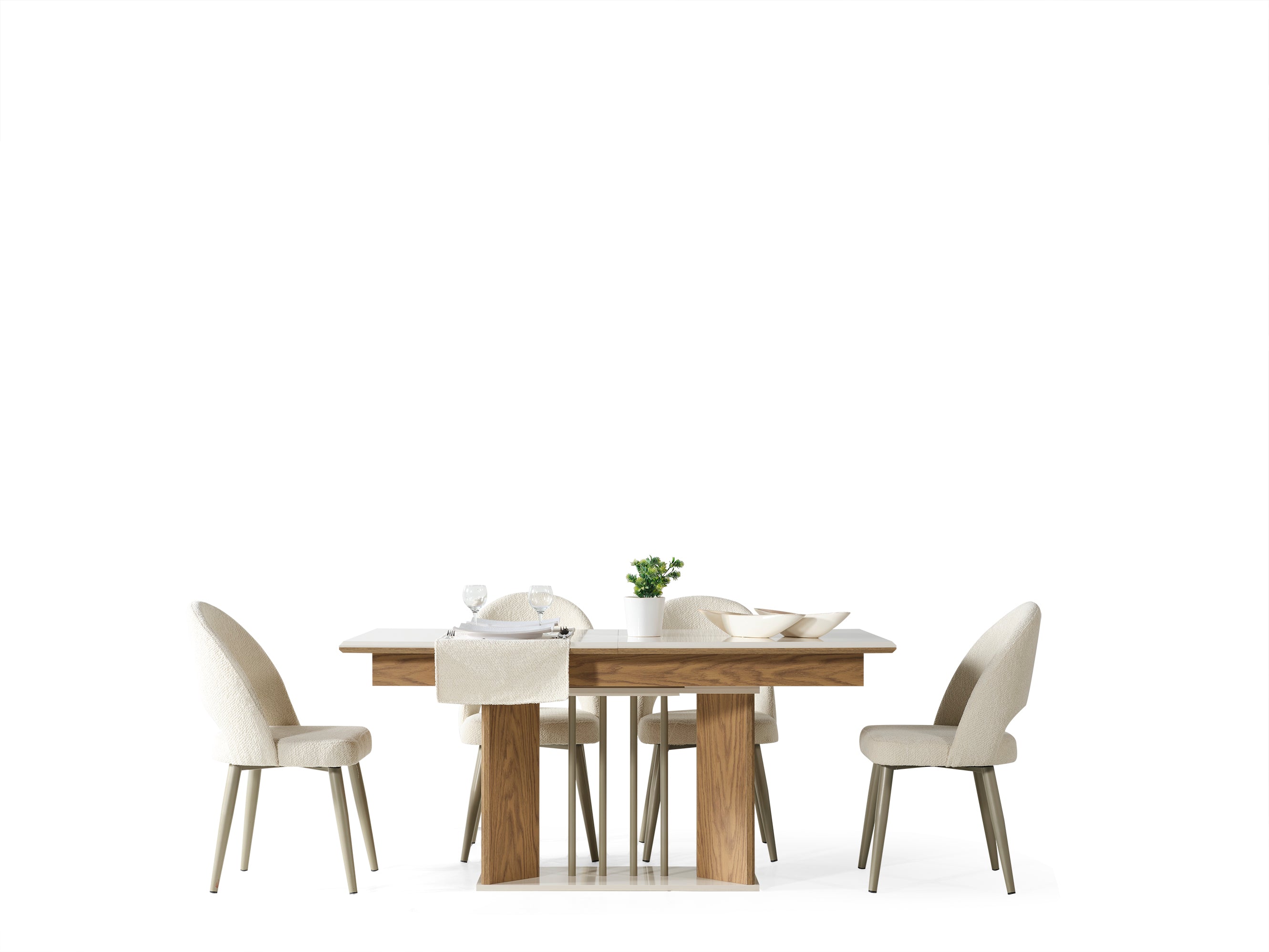 New Monaco Dining set 6 seater– MK Kabbani Furniture