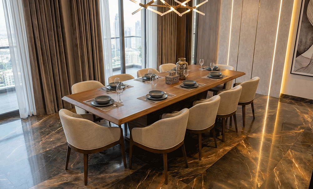 MS 41 - 10 seater Dining Set– MK Kabbani Furniture