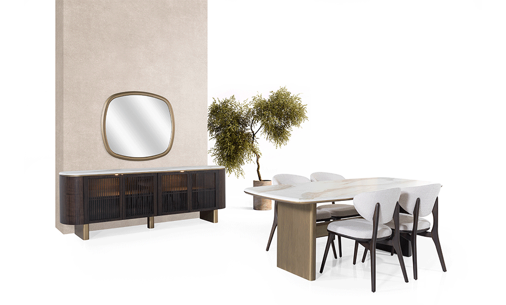 Aden Full dining room– MK Kabbani Furniture