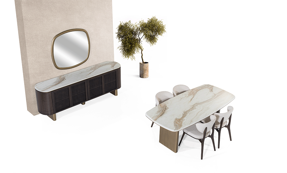 Aden Full dining room– MK Kabbani Furniture